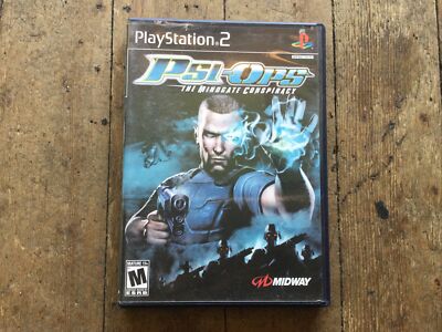 Psi-Ops: The Mindgate Conspiracy PS2 Game Complete- Light Scratches On ...