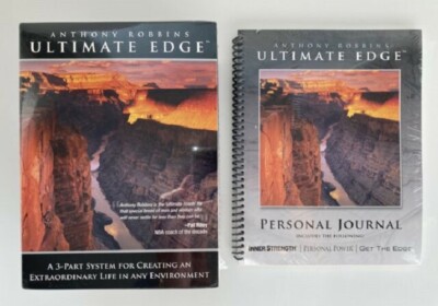 New Anthony Tony Robbins ULTIMATE EDGE 3 Part System CD/DVD Box Set w ...