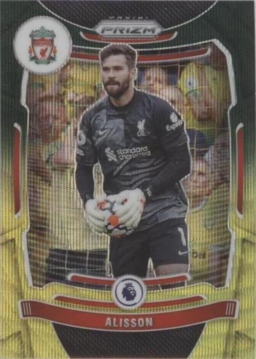 2021-22 Panini Prizm Premier League - Alisson Becker #77 Multi-Color ...