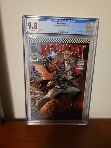 Redcoat #1 Image/Ghost Machine 2024 Wrap Around Cover CGC 9.8 | eBay
