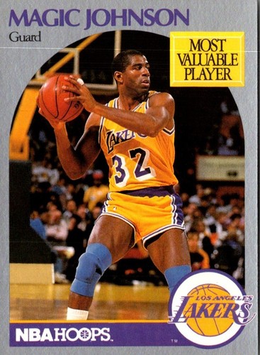 1990 Hoops Magic Johnson #157 Los Angeles Lakers Basketball Card | eBay