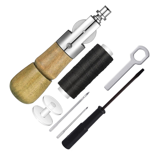 Professional Leather Sail Canvas DIY Sewing Awl Repair Tool Kit ee | eBay