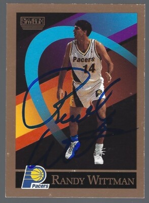 1990-91 Skybox #389 Randy Wittman IP autograph signed card | eBay