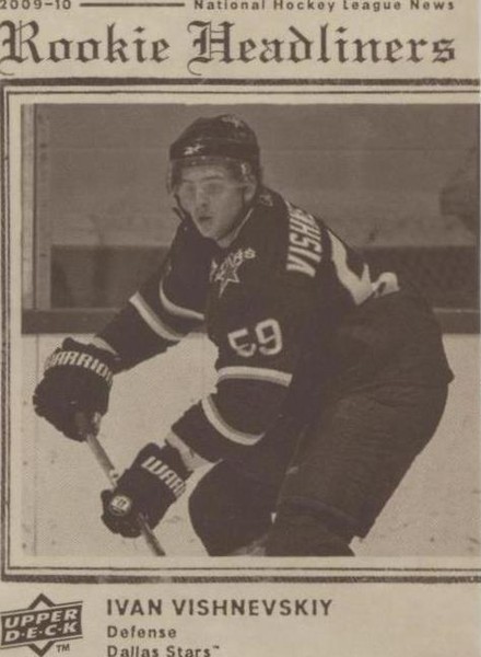 2009-10 Upper Deck - Rookie Headliners #RH7 Ivan Vishnevskiy (RC) for ...
