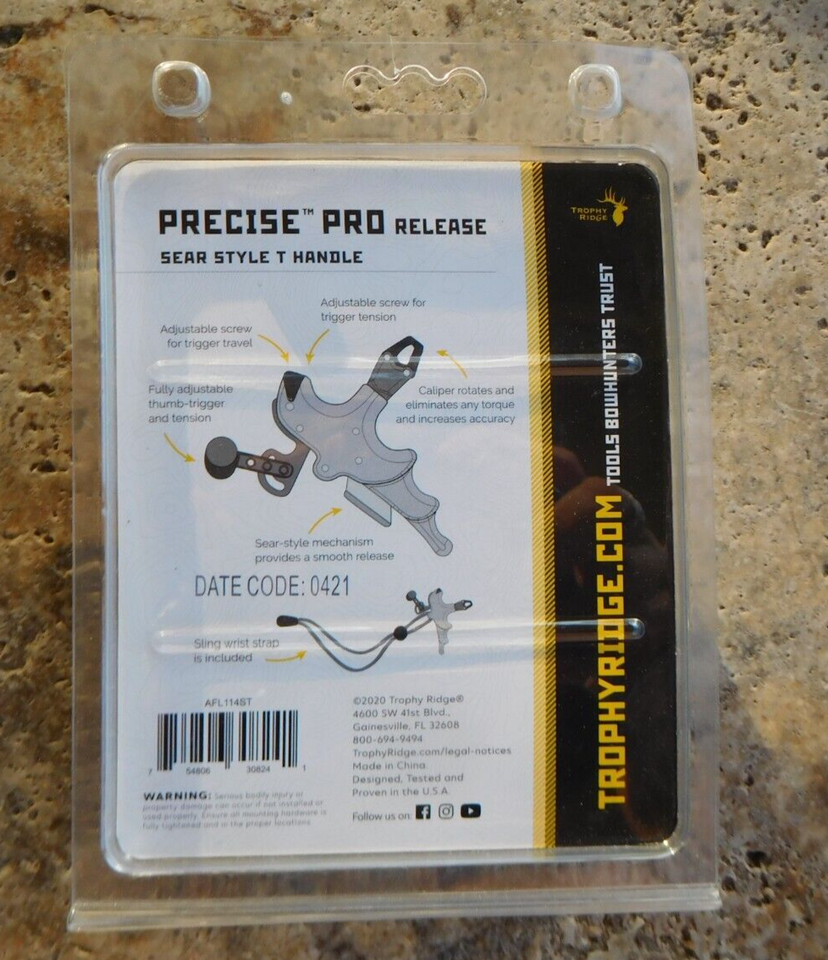 🌟🎈 TROPHY RIDGE PRECISE PRO Release 4 Finger Design AFL114ST 🌟 | eBay