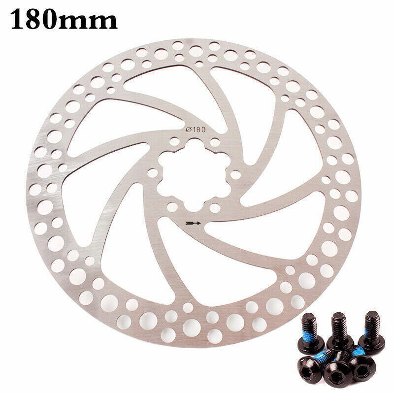 fit Shimano SRAM Disc Brake Rotors 6 Bolt 140/160/180/203mm MTB/Road ...