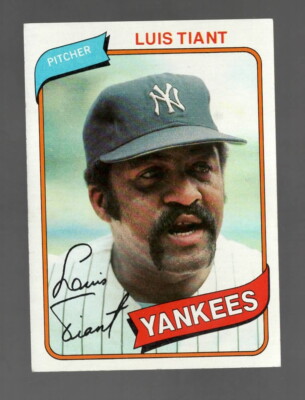 1980 Topps #35 Luis Tiant Excellent/NM | eBay