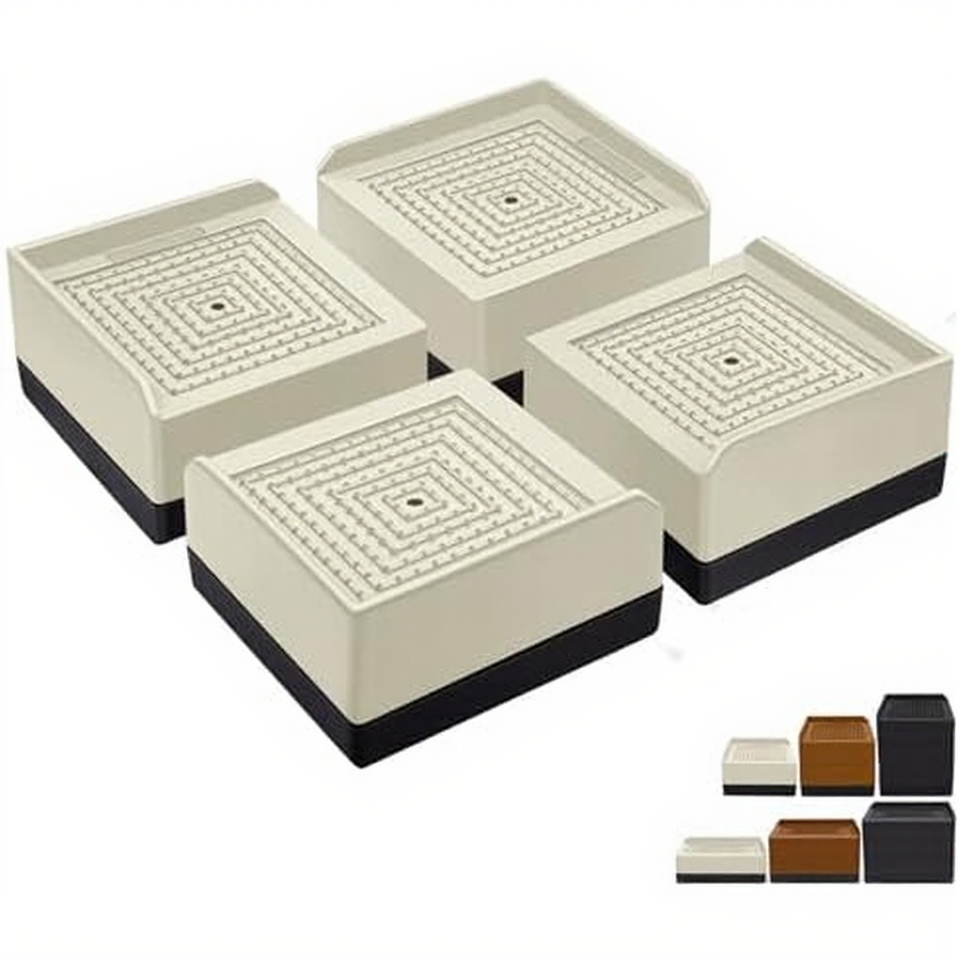 Stability Pads Bed Risers Adjustable Height Sturdy Support Easy ...