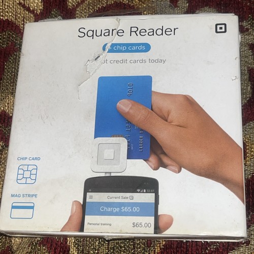 Square Credit Card Reader for iPhone, iPad and Android *USED ITEM WORKS ...
