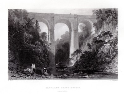 CARTLAND CRAGS BRIDGE LANARK Kirkfield Bank Telford SCOTLAND | eBay