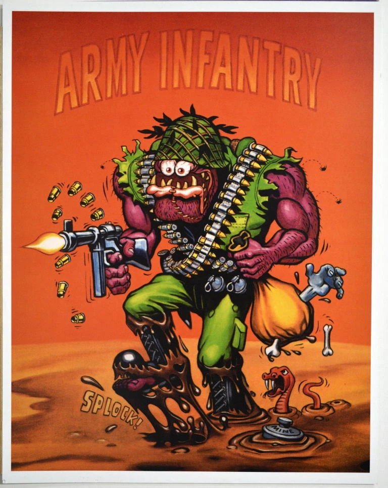 Ed Roth Military Art