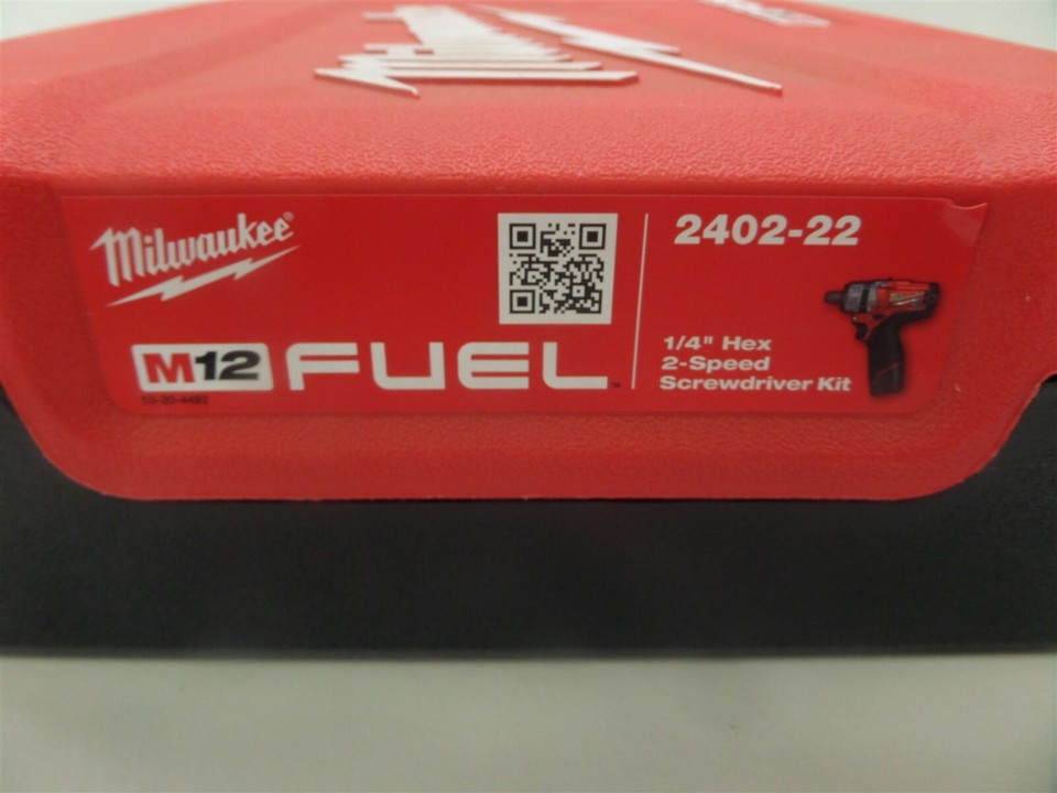 Milwaukee Hard Case For M12 Fuel Impact Wrench Kit | eBay