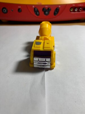 1984 Transformers GI Mixmaster Devastator Constructicon Yellow verion ...