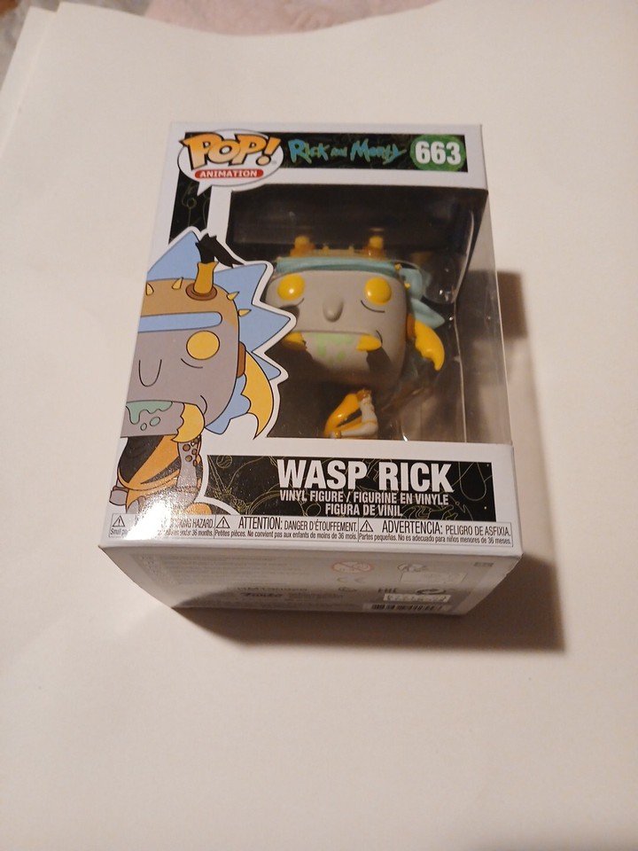 Funko Pop! Vinyl: Rick and Morty - Wasp Rick #663 889698442558| eBay