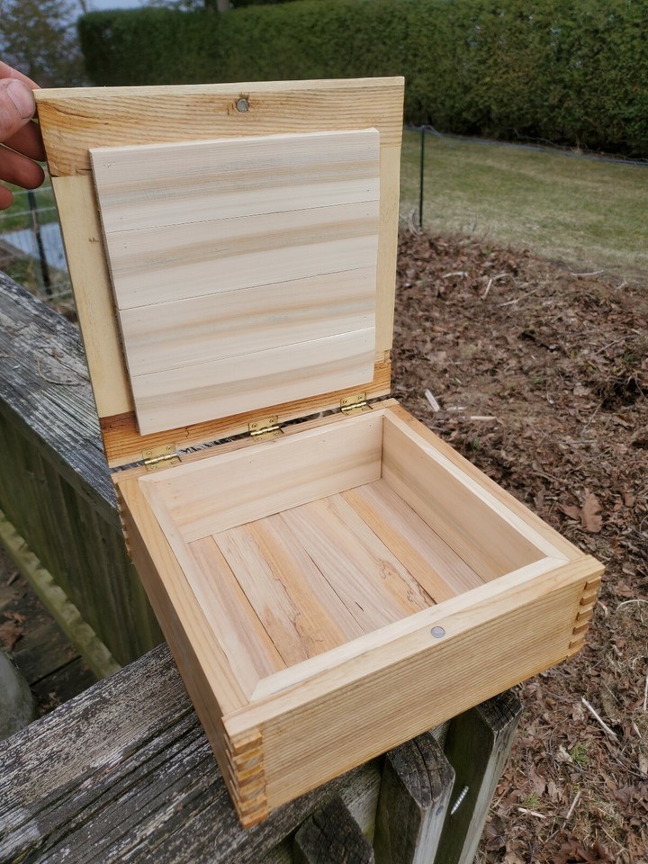 Cigar Humidor Cedar-Lined Cigar Box Luxury Hardwood Cigar Storage | eBay