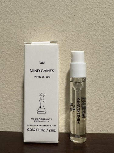 Mind Games Prodigy Rose Absolute Pachouli Perfume Sample 2 ml / 0.067 ...
