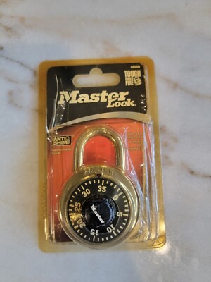 Master Lock Padlock 1500D Dial Keyless Combination Anti-Theft US ...