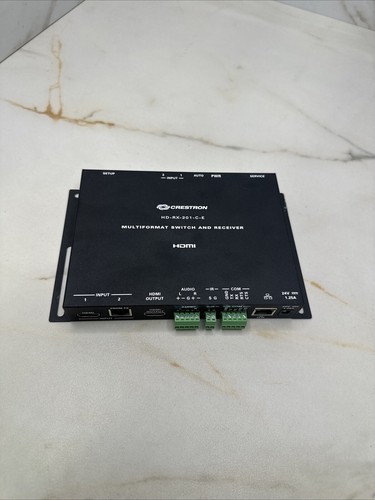 Crestron HD-RX-201-C-E DM Lite – HDMI Over CATx Receiver, 2x1 Auto ...