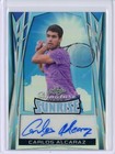 Carlos Alcaraz 2025 Leaf Signature Series #SR-CA1 Sunrise 1/1 Blue Auto ...