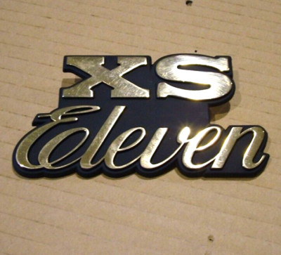 XS ELEVEN Side Cover Badge for YAMAHA XS1100 E ,F ,G 1978 - 1980 New ...