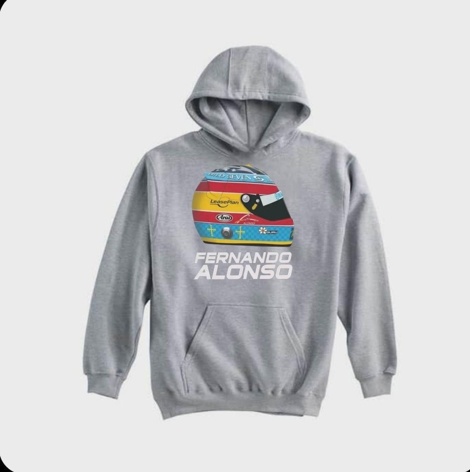 Fernando Alonso 2005 Graphic Print Unisex Mens Sweatshirt Hoodie S M L ...