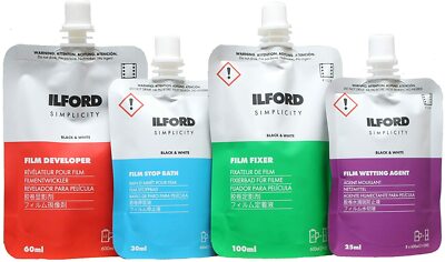 Ilford Simplicity Black & White Film Developing Processing Kit - Free ...