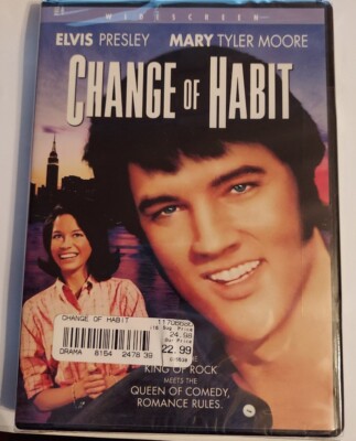Change of Habit DVD, 2002 Elvis Presley & Mary Tyler Moore New Sealed ...
