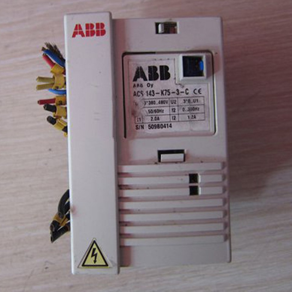 1pc Used ABB ACS143-K75-3-C frequency converter Fully Tested | eBay
