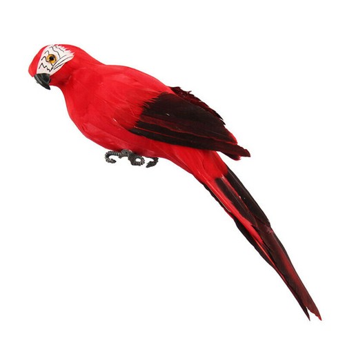 Fake Parrot Artificial Bird Model Outdoor Home Garden Lawn Tree 6Pack ...