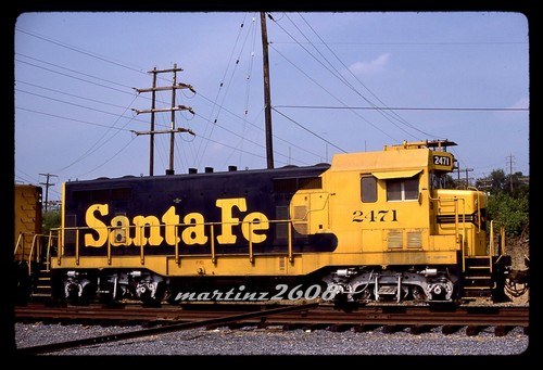 (W) ORIG TRAIN SLIDE-SANTA FE (ATSF) 2471 ROSTER | eBay