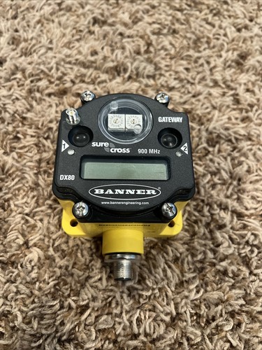 Banner SureCross DX80 2.4Ghz Gateway Radio DX80G9M6S4P4M2M2X | eBay