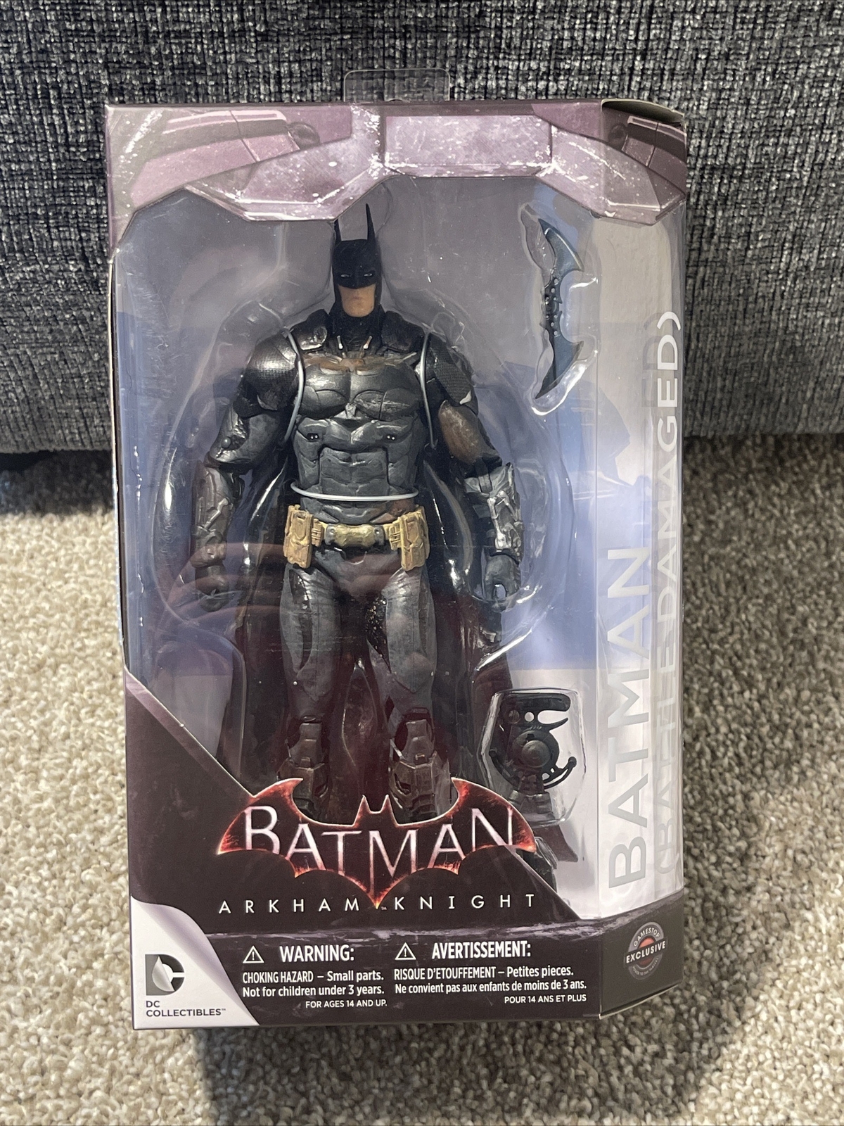 Batman Arkham Knight Battle Damage Figure - Never Opened - Game Stop ...