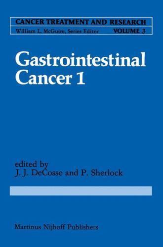 Cancer Treatment and Research Ser.: Gastrointestinal Cancer 1 by P ...