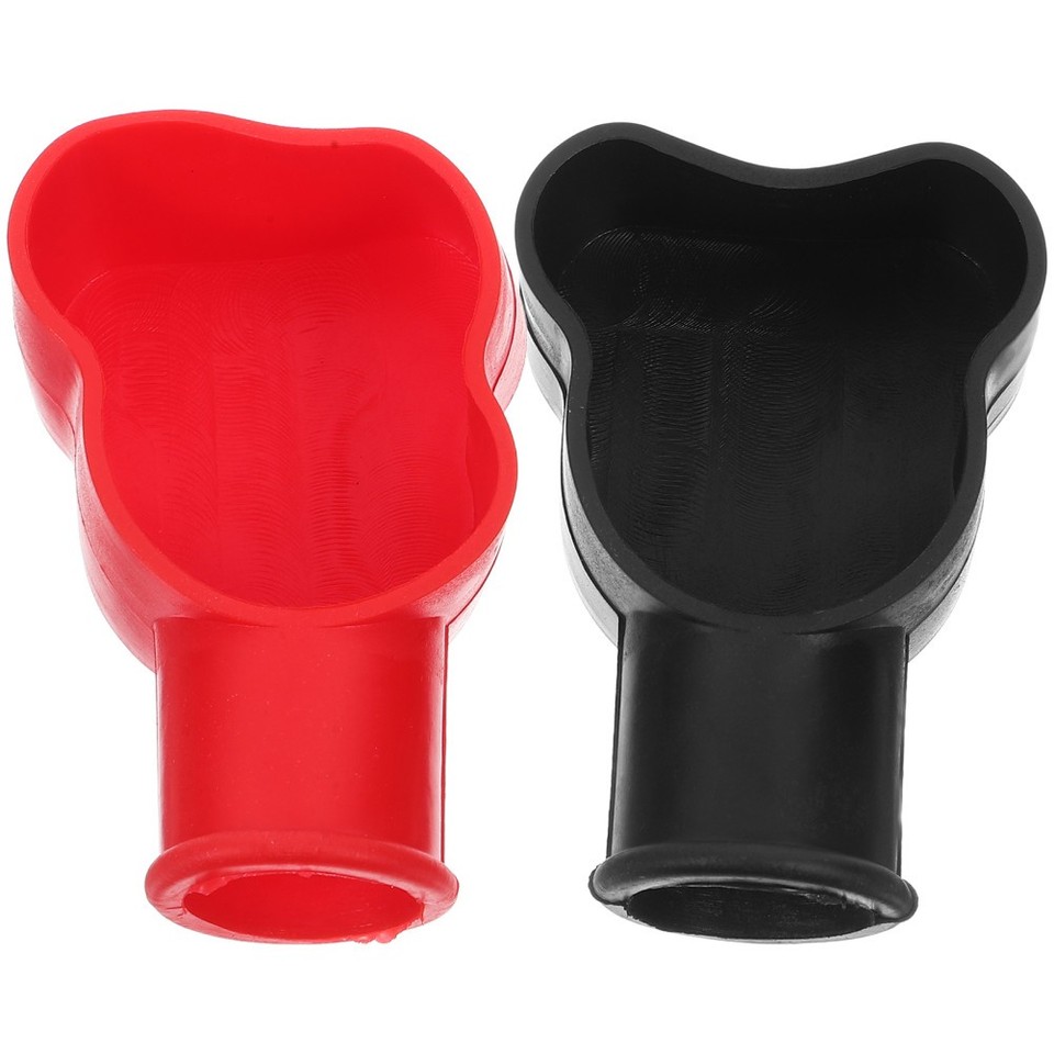 2Pcs Battery Terminal Protector Negative Positive Battery Cover ...