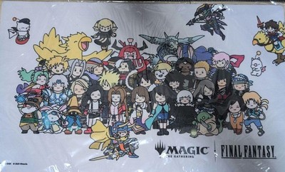 MTG Final Fantasy Chibi chara Playmat limited to Japan WotC official ...