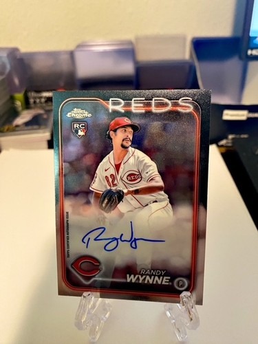 Randy Wynne 2024 Topps Chrome Rookie Autographs Reds | eBay