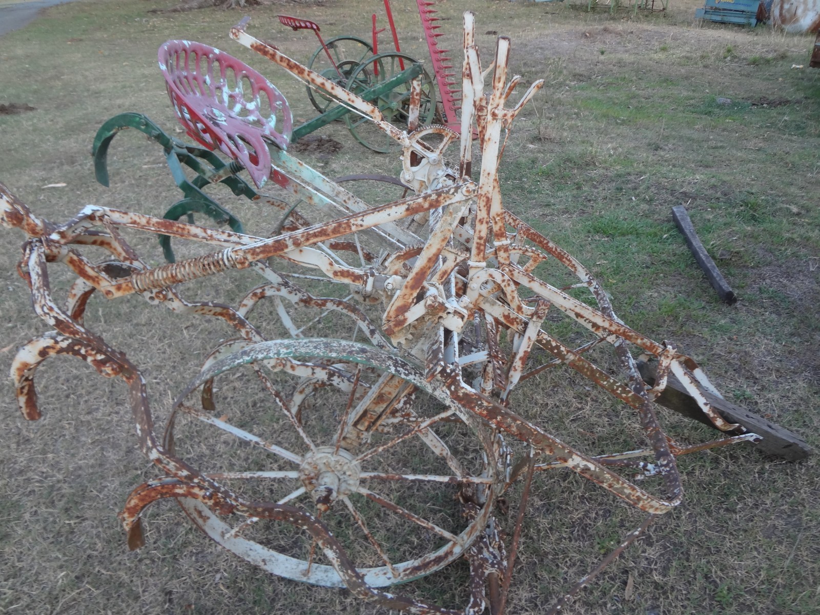 Fabulous Vintage Industrial Scuffler - Farm Machinery / Plough /Garden ...