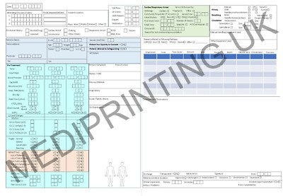 A3 Patient Report Forms - New format - now as 3 part pads (with ...