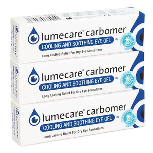 Lumecare Carbomer Cooling and Soothing Liquid Eye Gel 10g - 3 PACK ...
