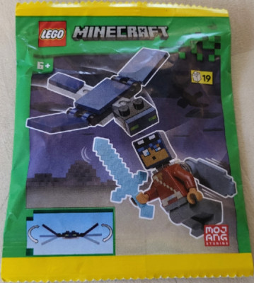 LEGO Minecraft Hero with Elytra and Phantom Paper Bag 662501 (SEALED ...