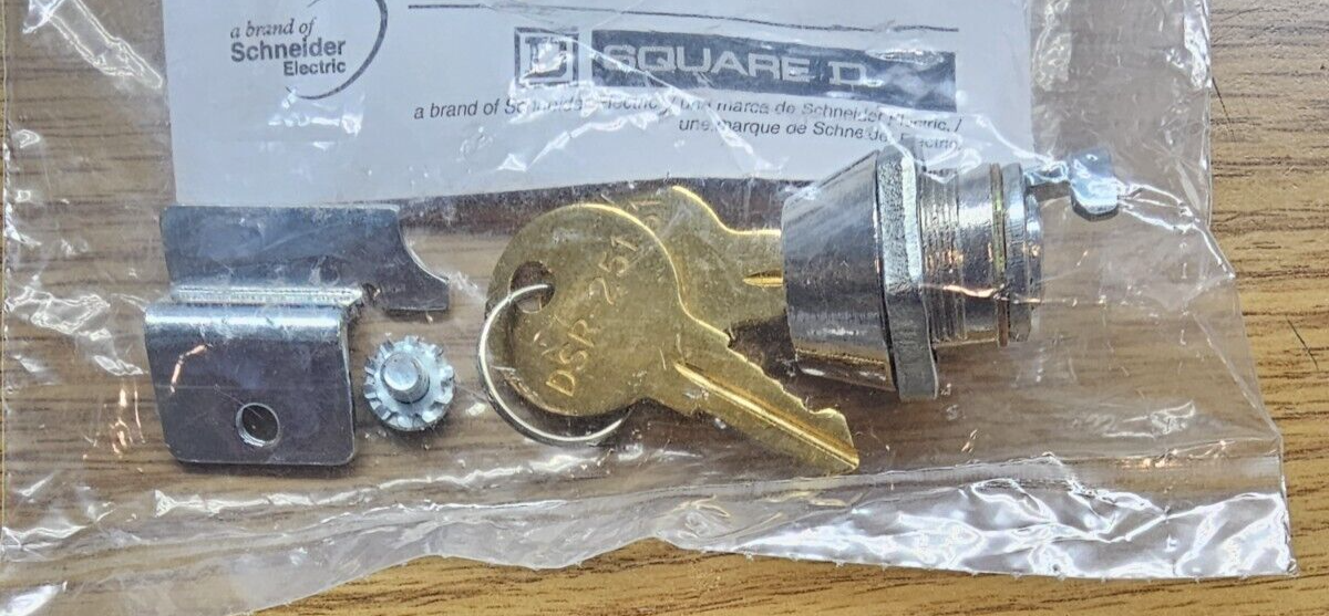 PK6FL Cover Lock Kit for Square D Load Center Replaces 40271-896-01 NEW ...