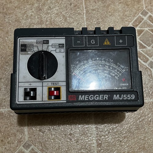 Megger MJ559 Analog Insulation Continuity Tester - For Parts | eBay