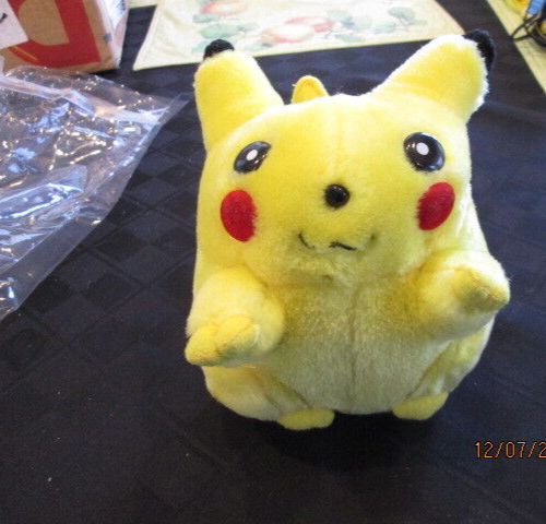 Pokemon Authentic Talking Electronic Pikachu may be Tomy unique mouth ...