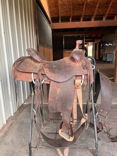 Double J Ranch Roper Roping Saddle Western | eBay