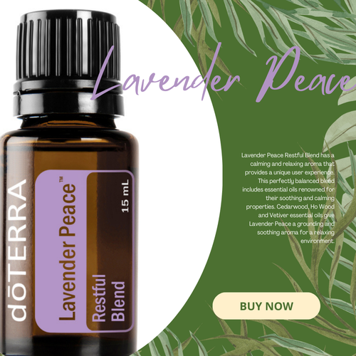 doTERRA Lavender Peace essential oil - 15ml / therapeutic wellness ...