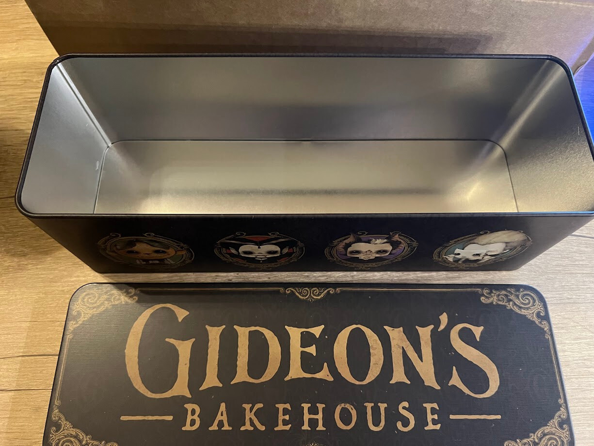 Gideons Bakehouse Cookie Tin V2 TIN ONLY NO CARDS Disney Springs Limited Edition | eBay