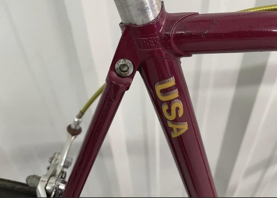 Trek 760 1985 beautiful Beaujolais Color 58 Cm | eBay