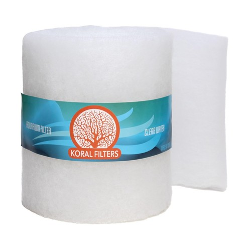 Premium Aquarium Filter Media Pad - Cut-to-Fit Roll, Fresh and ...