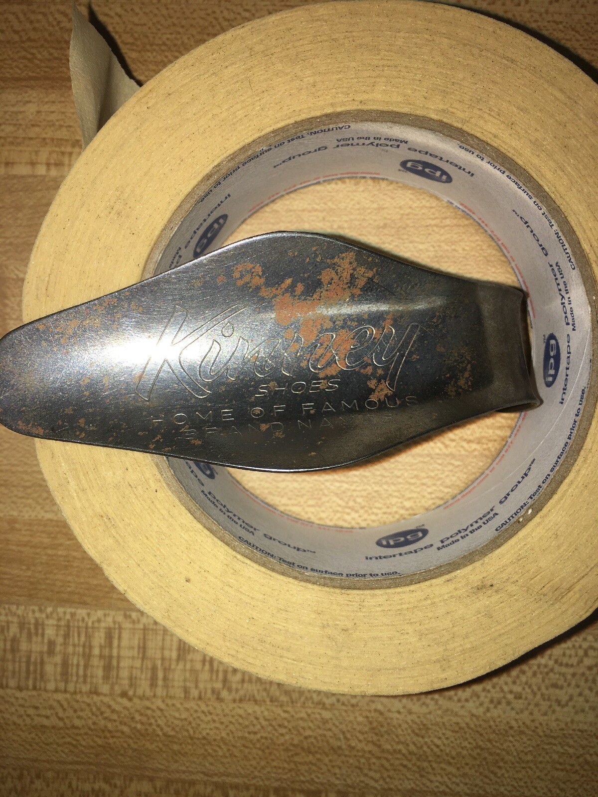 Vintage Shoe Horn Metal: Kinney Shoes, Home of Famous Brand Names | eBay