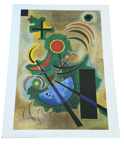 Vassily Kandinsky STANDHAFTES GRUN Vintage 1997 Italian Import Art ...